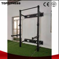 China Folded Unfolded Rack Barbell Rack Hammer Strength Machine Multi Functional Power Rack for sale