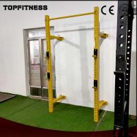 China Folded Unfolded Rack Barbell Rack Hammer Strength Machine Multi Functional Power Rack for sale