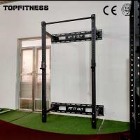 China Folded Unfolded Rack Barbell Rack Hammer Strength Machine Multi Functional Power Rack for sale