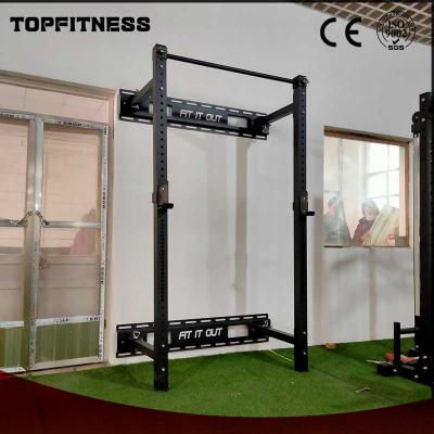 China Bodybuilding Functie Op maat gemaakt Kleur Fitness Gym apparatuur Kracht Half Squat Rack Te koop
