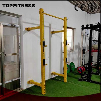 China Bodybuilding Functie Op maat gemaakt Kleur Fitness Gym apparatuur Kracht Half Squat Rack Te koop
