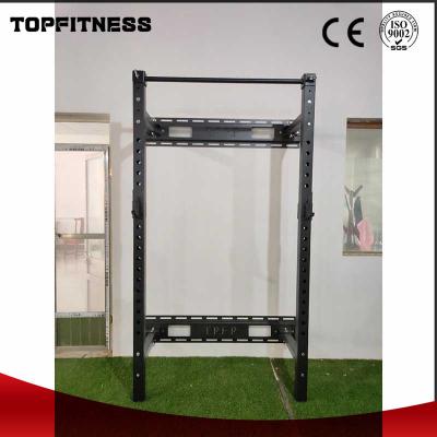 China Bodybuilding Functie Op maat gemaakt Kleur Fitness Gym apparatuur Kracht Half Squat Rack Te koop