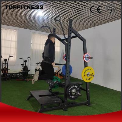 China Home Fitness Custom Made Steel Multifunctionele Smith Machine Squat Rack Pull-up Rack Te koop