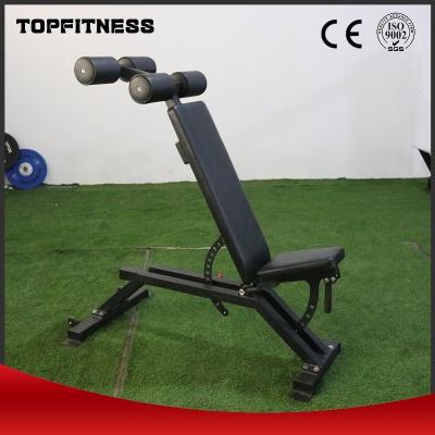 China 18Função de construção corporal Dumbbell ajustável Fly Flat Stool para opção de personalização à venda