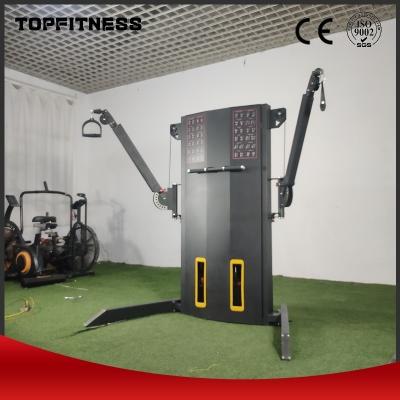 China Fitnessapparatuur Op maat gemaakte fitnessruimte Dual Cable Cross met Free Motion Gym apparatuur Te koop