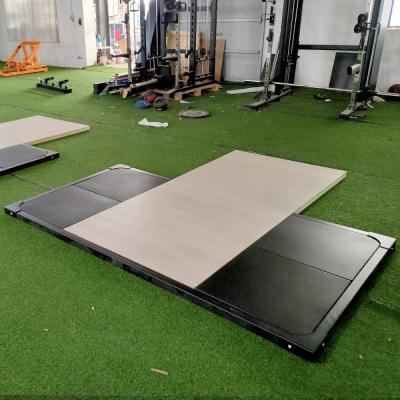 Cina Apparecchiature per fitness commerciali Squat Rack Corrispondenza di potenza Piattaforma di sollevamento piegata in vendita