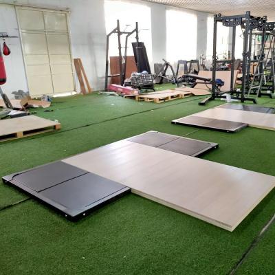 Cina Apparecchiature per fitness commerciali Squat Rack Corrispondenza di potenza Piattaforma di sollevamento piegata in vendita