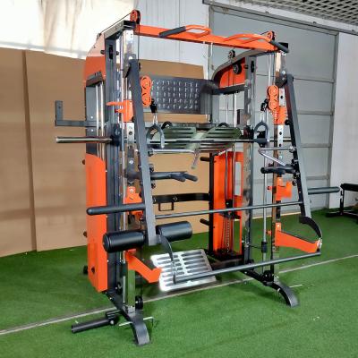 China Máquina Smith de aço multifuncional para equipamentos de ginástica de fisiculturismo de alta qualidade nos EUA à venda