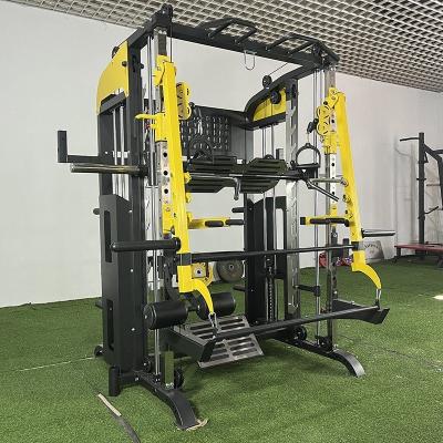 Cina Fitness per adulti attrezzature per palestra multifunzione fonte di alimentazione manuale Smith Machine e crossover a cavo in vendita