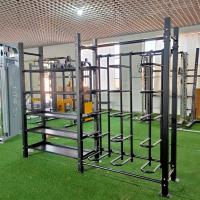 China Multi Functional Cable Crossover Smith Machine Adjustable Squat Rack Power Rack for sale