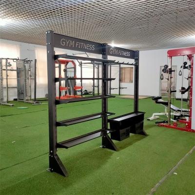 Cina Personalizzazione Grandi attrezzature per il fitness Rack multifunzionale Rack in piedi a parete incrociata in vendita