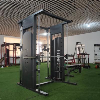China Certificado CE Adult Fold Away Squat Rack Smith Machine para Fitness Commercial Gym Equipamento à venda