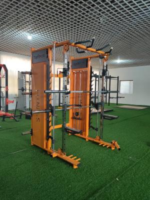 China Certificado CE Adult Fold Away Squat Rack Smith Machine para Fitness Commercial Gym Equipamento à venda