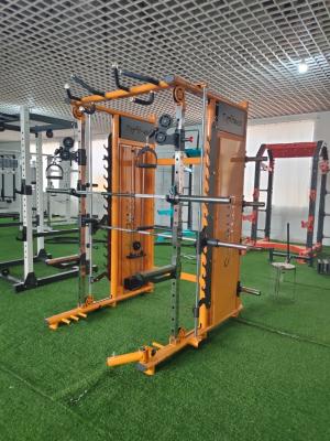 China Certificado CE Adult Fold Away Squat Rack Smith Machine para Fitness Commercial Gym Equipamento à venda