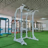 China Custom Made Colour Multi Gym Stack Weights Power Squat Rack Manual for sale