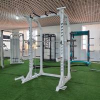 China Custom Made Colour Multi Gym Stack Weights Power Squat Rack Manual for sale