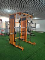 China Custom Made Colour Multi Gym Stack Weights Power Squat Rack Manual for sale