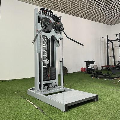 China Commerciële fitnessapparatuur 200kg Gym Side Lift met aangepaste kleur/logo selectie Te koop