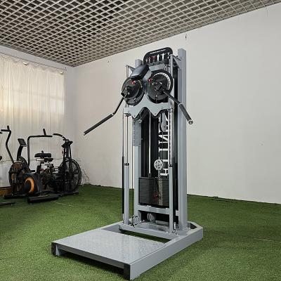 China Commerciële fitnessapparatuur 200kg Gym Side Lift met aangepaste kleur/logo selectie Te koop