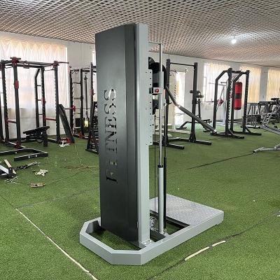 China Commerciële fitnessapparatuur 200kg Gym Side Lift met aangepaste kleur/logo selectie Te koop
