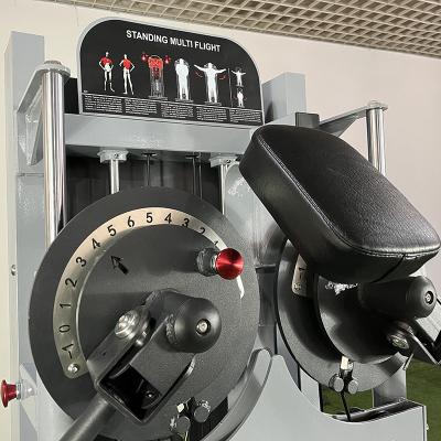 China 200 kg zijdelingse schoudertrainer voor commerciële fitnessapparatuur 1450*800*1950mm Te koop
