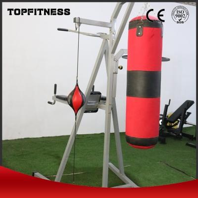 China Bodybuilding Functie Verstelbare Fitness Gym Standing Kick Punching Bag Boxing Rack Te koop