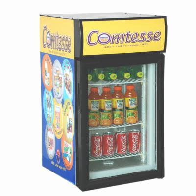 China 25L MiniBar Baverage Fridge/Countert top showcase (20L to 120L available) for sale