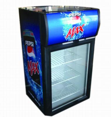 China 55L MiniBar Baverage Fridge/Countert top showcase (20L to 120L available) for sale