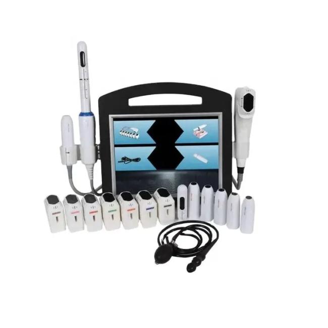 Portable 4D Hifu Facelift Vaginal Tightening Vmax Slimming Beauty Salon Machine 12 Lines 20000 Shots