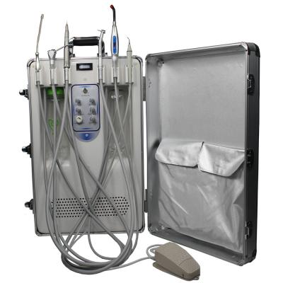 China Portable dental unit with suction M05 for sale