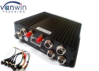 中国 バスCCTVシステム3G車のための移動式DVR GセンサーWIFI 4CH HDD SDカード レコーダー 販売のため