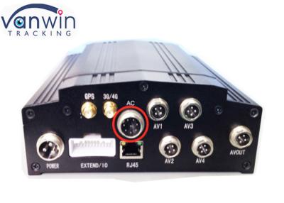 中国 バスCCTVシステム3G車のための移動式DVR GセンサーWIFI 4CH HDD SDカード レコーダー 販売のため