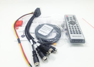 China 4CH mini camera 720P SD card truck security mobile dvr gps 3g wifi 4g bus car truck with oil sensor MDVR for sale