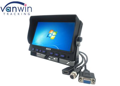 China Digital 3 In 1 VGA HDMI 9 Inch Car Monitor For HD Video Display for sale