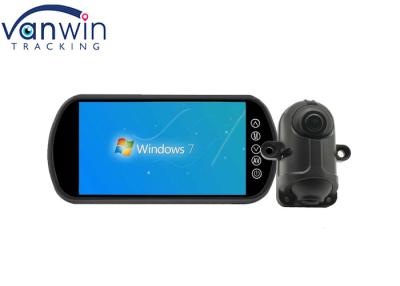 China Universal AV 7 Inch HDMI Monitor Rearview Mirror With DVR Recording for sale