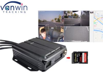China 1080P AHD 4ch 3g 4g GPS SD Card  Mobile DVR For Taxi Cab Mini Bus Fleets for sale