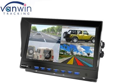 Cina Video HD schermo introdotto dell'automobile del monitor 4 di Manica a 7 pollici nero in vendita