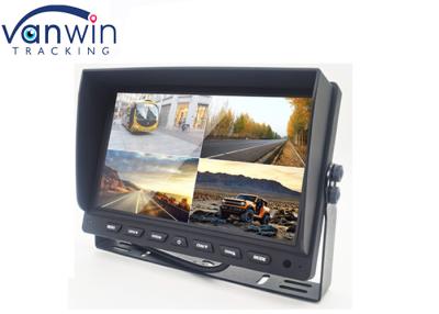 중국 4ch 분할 스크린 쿼드 보안 감시 리코더 DVR 카메라 차량은 10.1 인치를 모니터링합니다 판매용