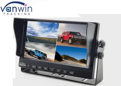 중국 4ch 분할 스크린 쿼드 보안 감시 리코더 DVR 카메라 차량은 10.1 인치를 모니터링합니다 판매용