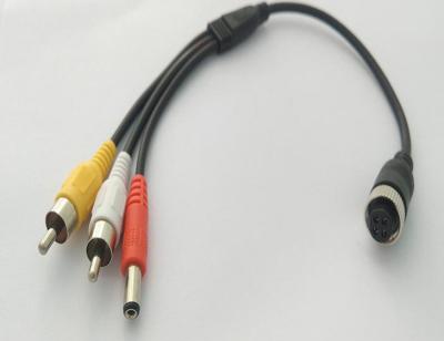 China Aviation male female 4 pin connector to Connect Camera with Micphone for MDVR for sale