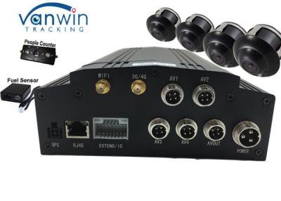 中国 車のためのCCTVシステムMDVR GセンサーGPS WIFI 3G 4CH HDD/SDカード レコーダーをバスで運んで下さい 販売のため
