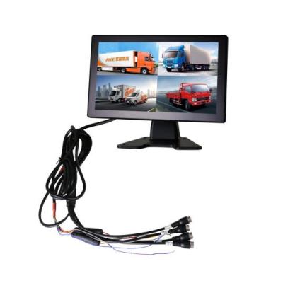 China 4CH AI DVR With BSD Mobile Cameras 10.1inch 12V/24V Car Monitor DVR AHD 1080P Vehicle for sale