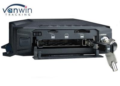 China DVR móvil funcional de 4 canales con Dashcam 4G GPS WIFI para taxi / autobús en venta