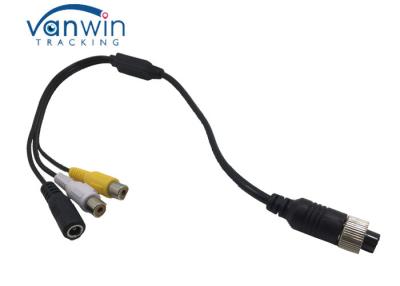 China Waterproof DVR Accessories Aviation Female Connector extension AV DC and BNC cables for sale