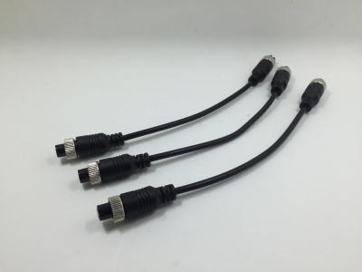 China 4P Female Aviation Plug to 4 Pin Female Adapter Wire for MDVR Connecting Monitor for sale