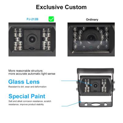 China AHD HD IP68 Waterproof GPS CCTV Monitoring Camera 700TVL/800TVL Wired Backup Camera System for sale