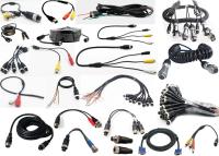China Auto Video luchtvaart Veerdraad aanhangwagen connector draad 4-pin/RCA spiraalverlenging gekrulde kabel Te koop