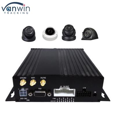 China GPS 1080P HD 4CH Mobile DVR  SD Card Samrt WIFI Bus Vehicle Digital Video Recorder for sale