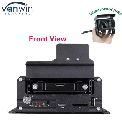 China 1080P H265 DUAL SD-Karte 8 Kanäle Mobile DVR mit HDD Max 2TB für Taxis zu verkaufen