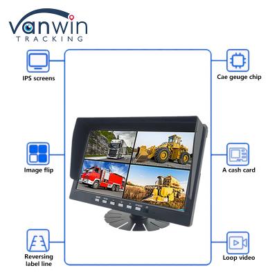 China 10.1 Inch IPS Security TFT Car Monitor HD 1080P Display For Truck Bus Vehicle Camera for sale